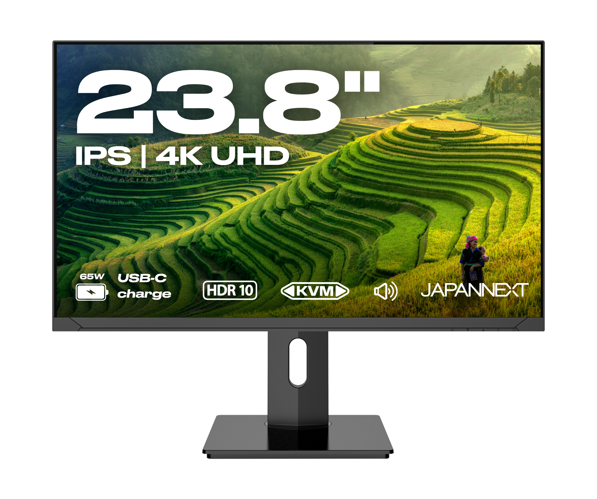 Desktop Monitor | 23.8" | 4K UHD - japannext – JAPANNEXT