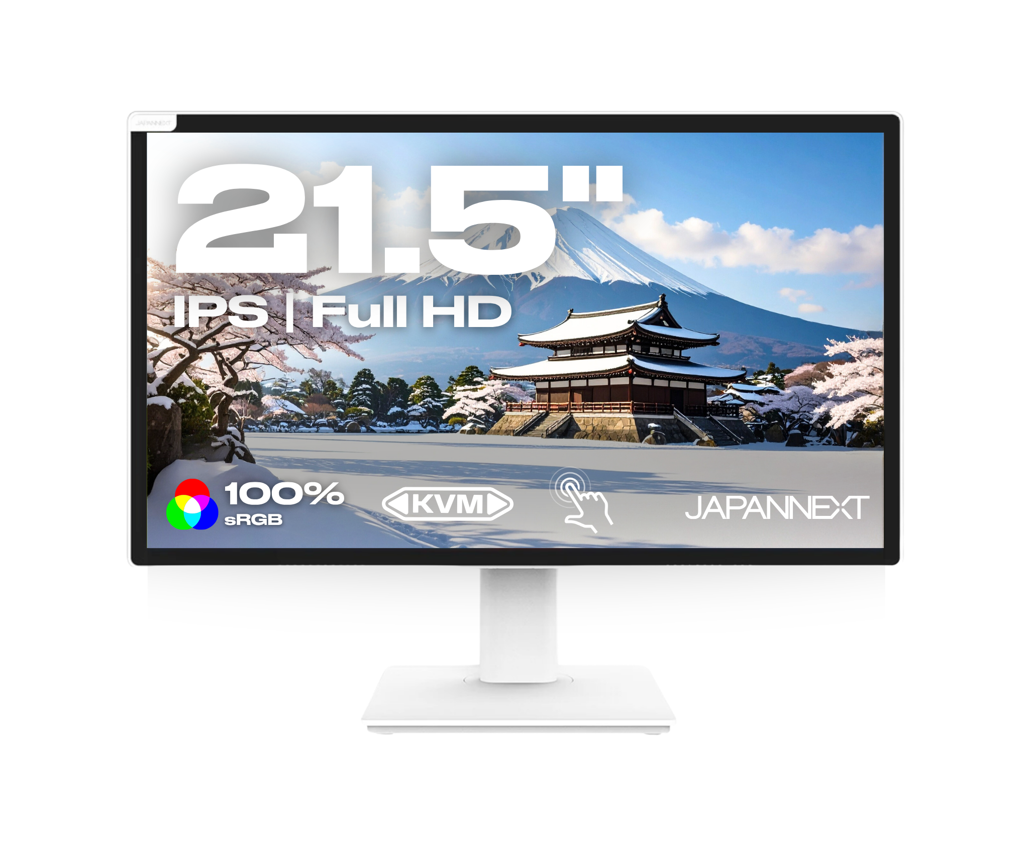 Desktop Monitor Touchscreen | 21,5" | IPS | Full HD | USB Hub | KVM ...